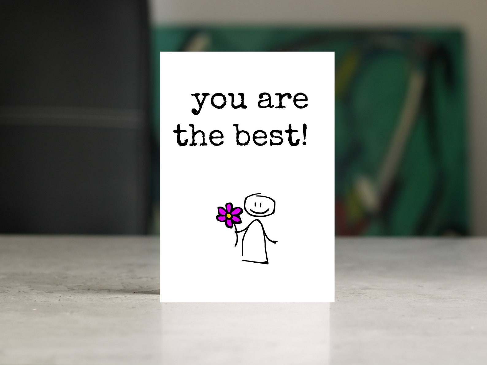 4x6 Coworker APPRECIATION, Printable Card, You Are the Best ...