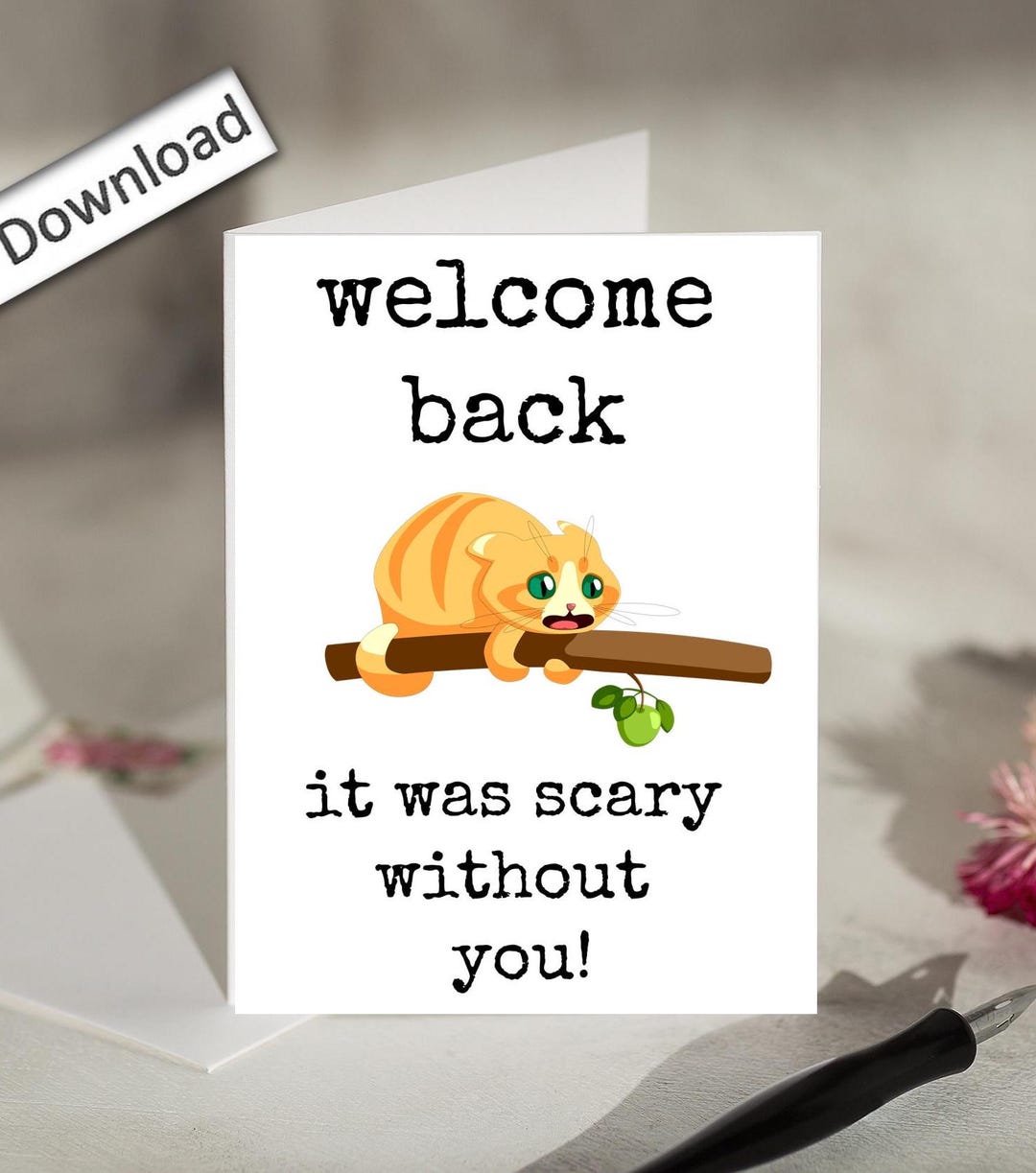 4x6, WELCOME BACK, Card, PRINTABLE, Coworker, Boss, Back to Work ...