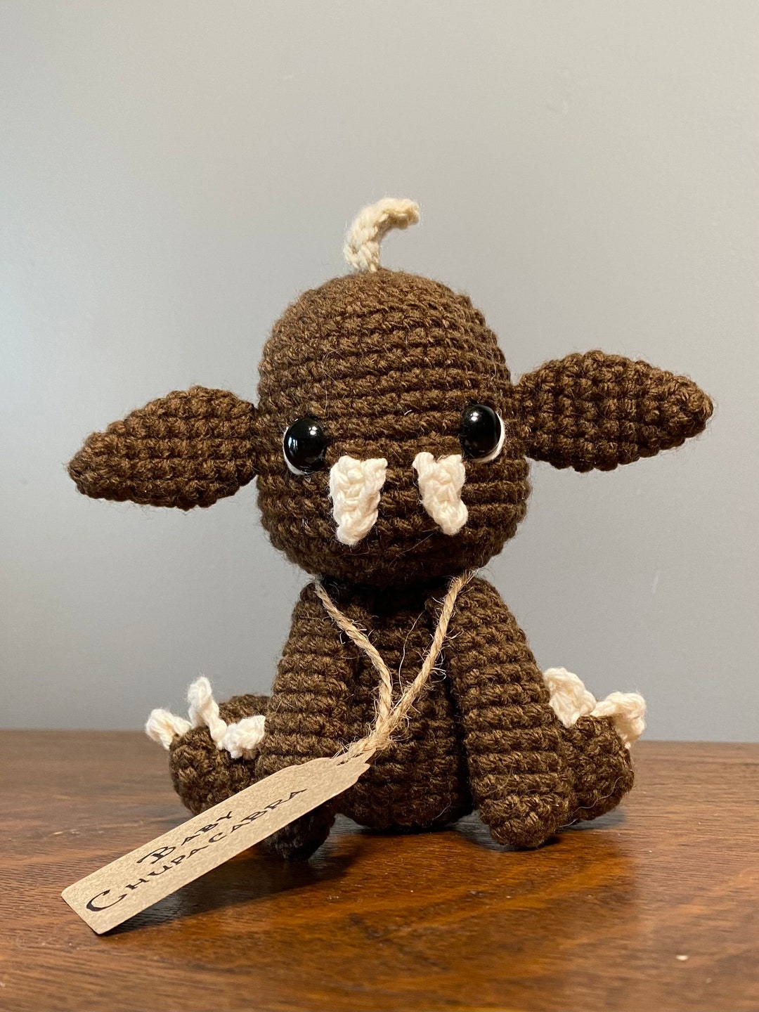 1 *ready to Ship* Handmade Baby Chupacabra Crocheted Stuffed Animal - Etsy
