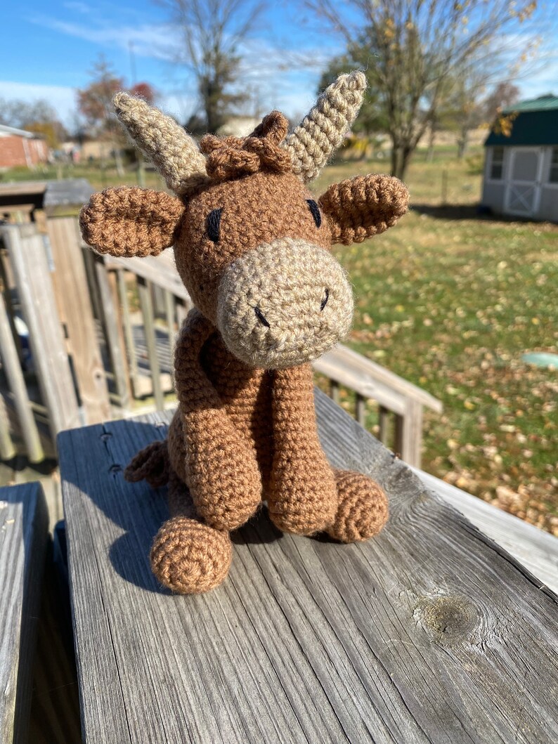 Douglas the Highland Cow Crochet Toy - Etsy