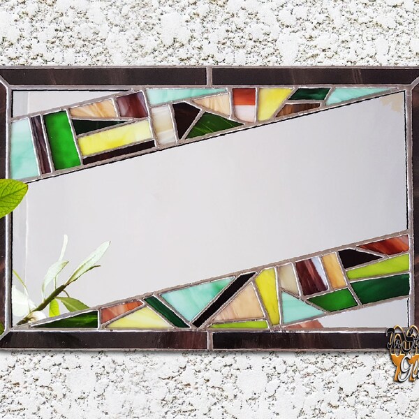 Stained Glass Mirror - Buy Online - Etsy