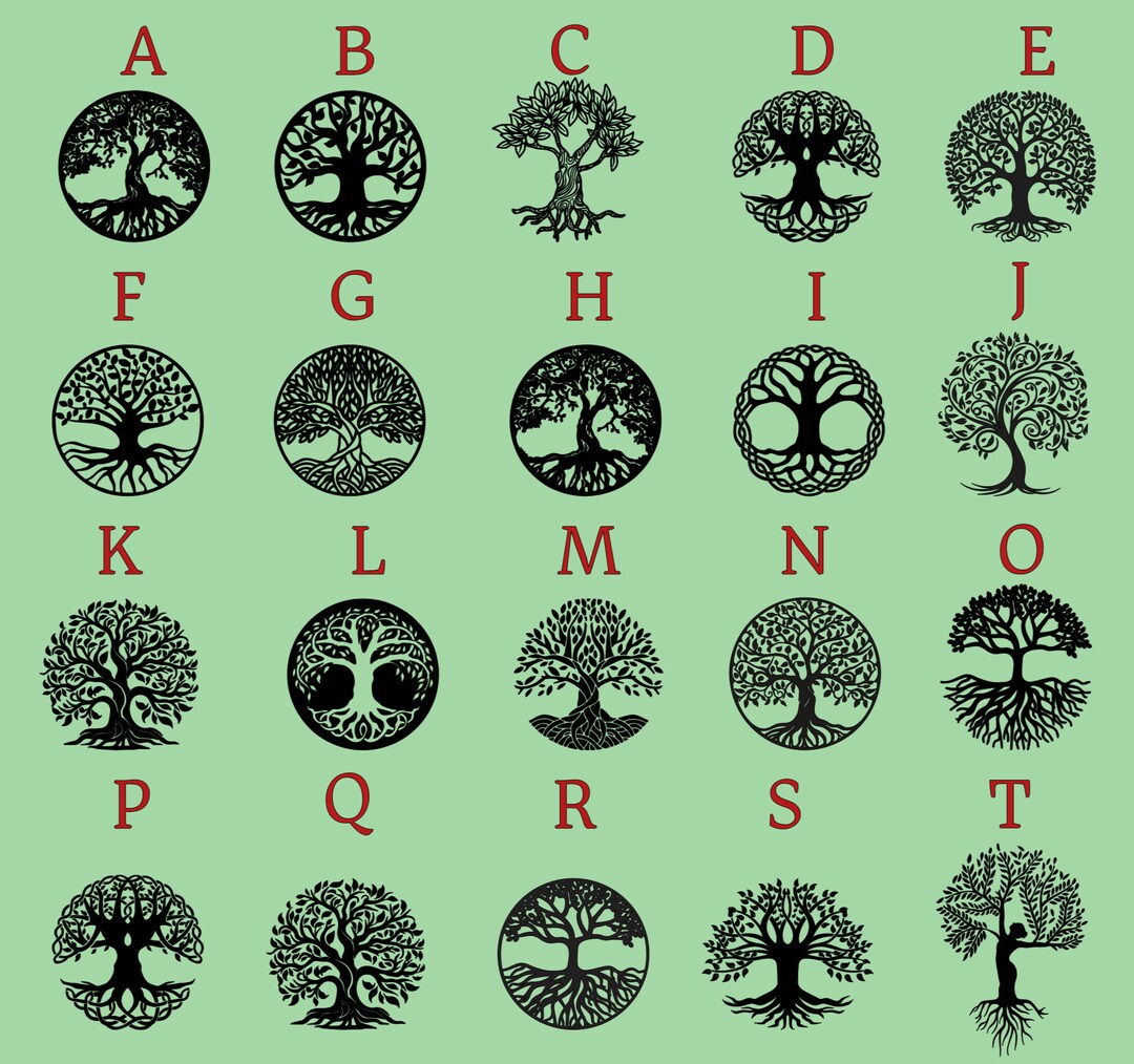 Tree of Life Stencil Mylar Reusable Choose Your Design and Size for ...