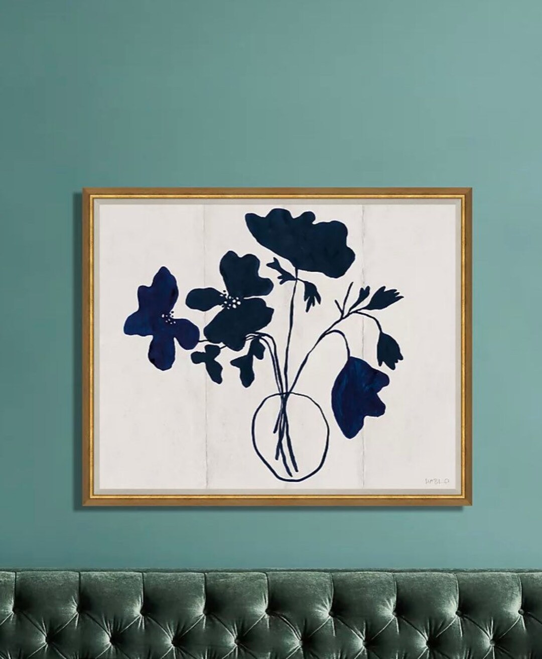 Stencil Floral in a Vase Stencil Fine Art-botanical Vinyl Adhesive ...