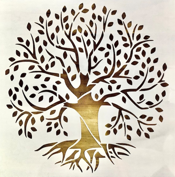 Tree Of Life Wall Stencil