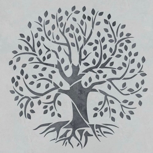 Tree of Life Stencil Mylar Reusable Chose Your Size for - Etsy