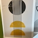 Mid Century Modern Note Card Set: Abstract Geometric Designs - Etsy