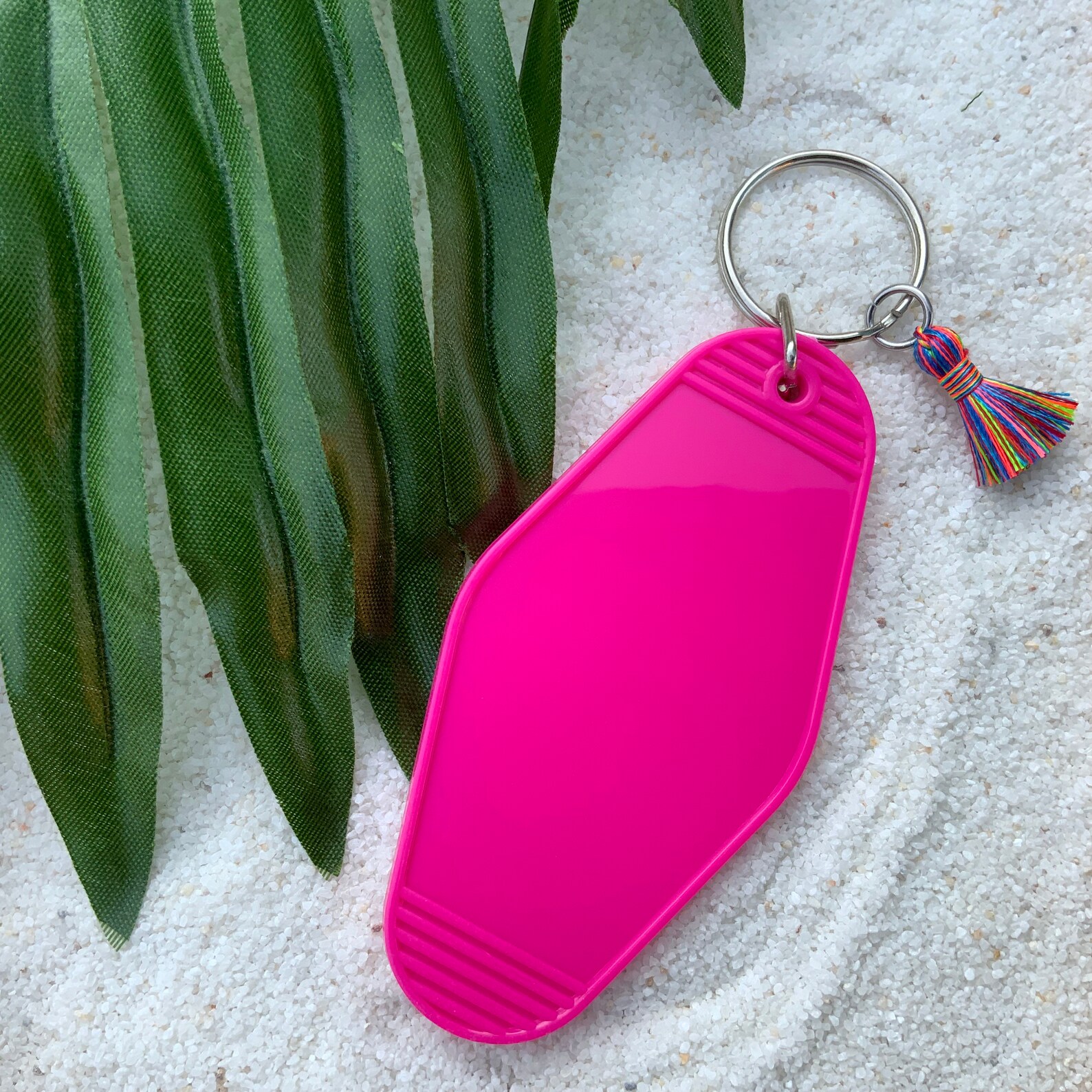 Motel Keychain Beach Keychain Fob Hawaiian Keychain Best | Etsy