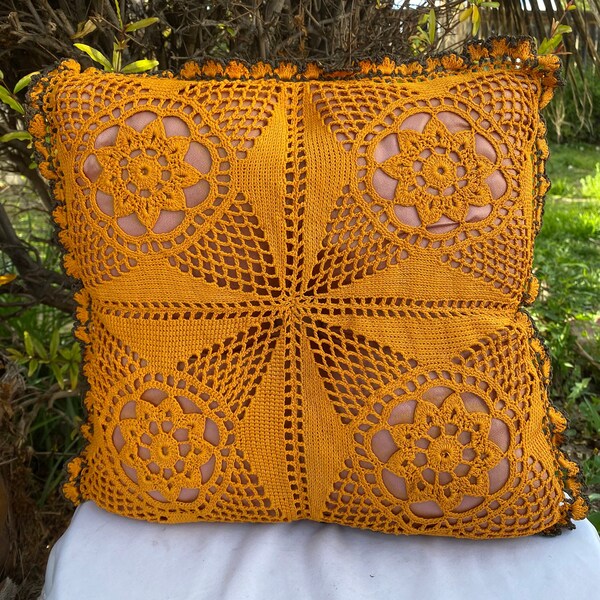 Doily Pillow - Etsy