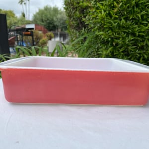 Vintage Pyrex Square Flamingo 222 Baking Dish, Casserole Dish - Etsy