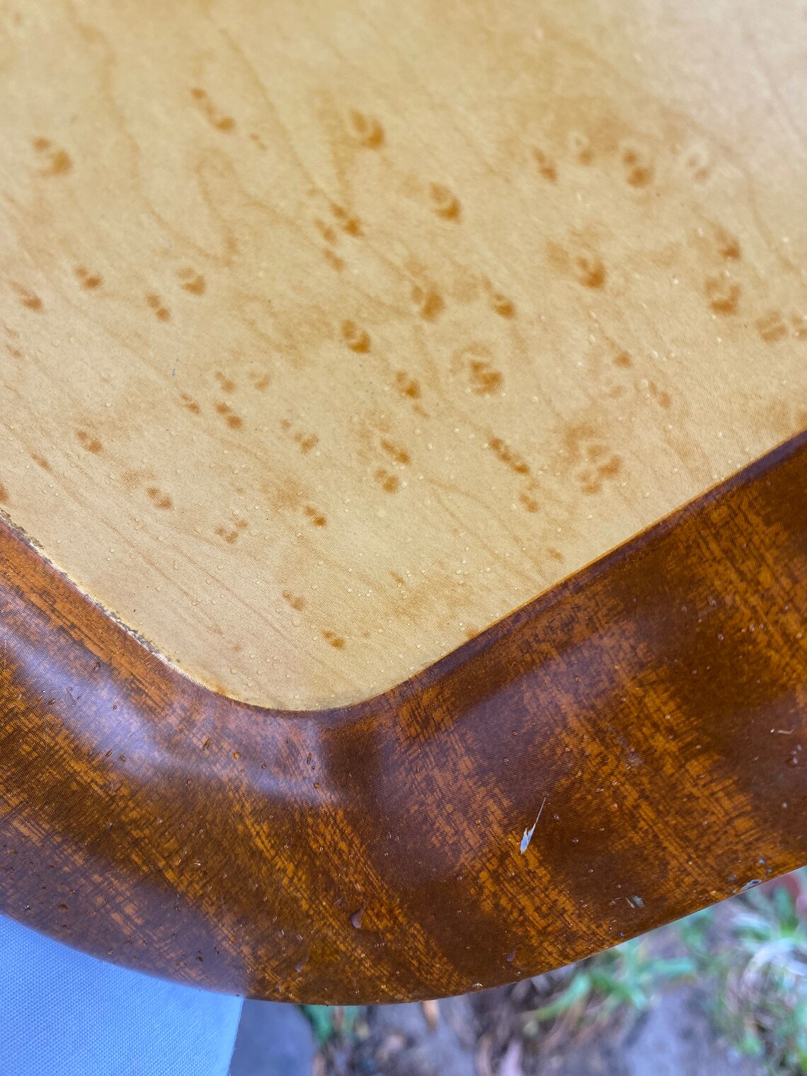 Vintage Faux Wood Floral 1970s Tin TV Tray Serving Tray - Etsy