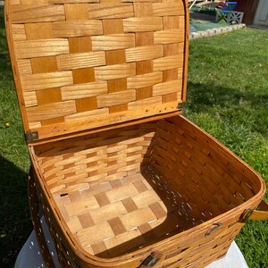 Vintage West Rindge Baskets, Inc Picnic Basket, 1940s Pie Basket - Etsy
