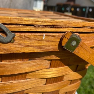 Vintage West Rindge Baskets, Inc Picnic Basket, 1940s Pie Basket - Etsy