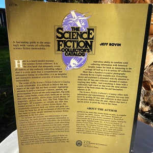 The Science Fiction Collectors Catalog Jeff Rovin 1980s - Etsy