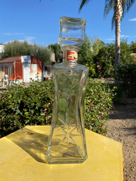 Vintage Mid Century Modern Atomic Starburst Whiskey Decanter - Etsy