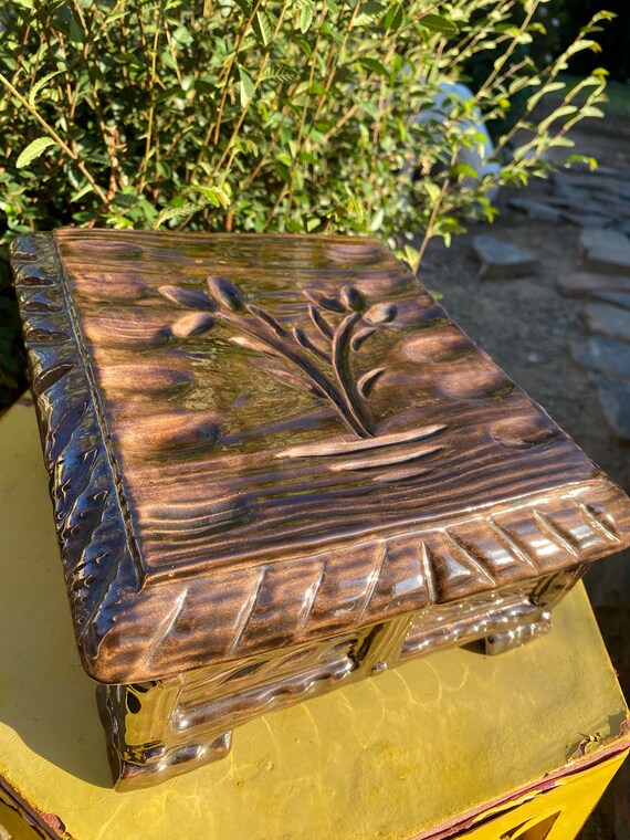 Vintage 80s faux wood - Gem