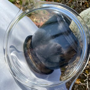 Vintage Pyrex 470-C Brown Milk Glass, Clear Glass Casserole Dish Lid - Etsy