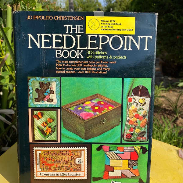 Needlepoint Book - Etsy