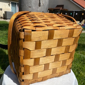 Vintage West Rindge Baskets, Inc Picnic Basket, 1940s Pie Basket - Etsy