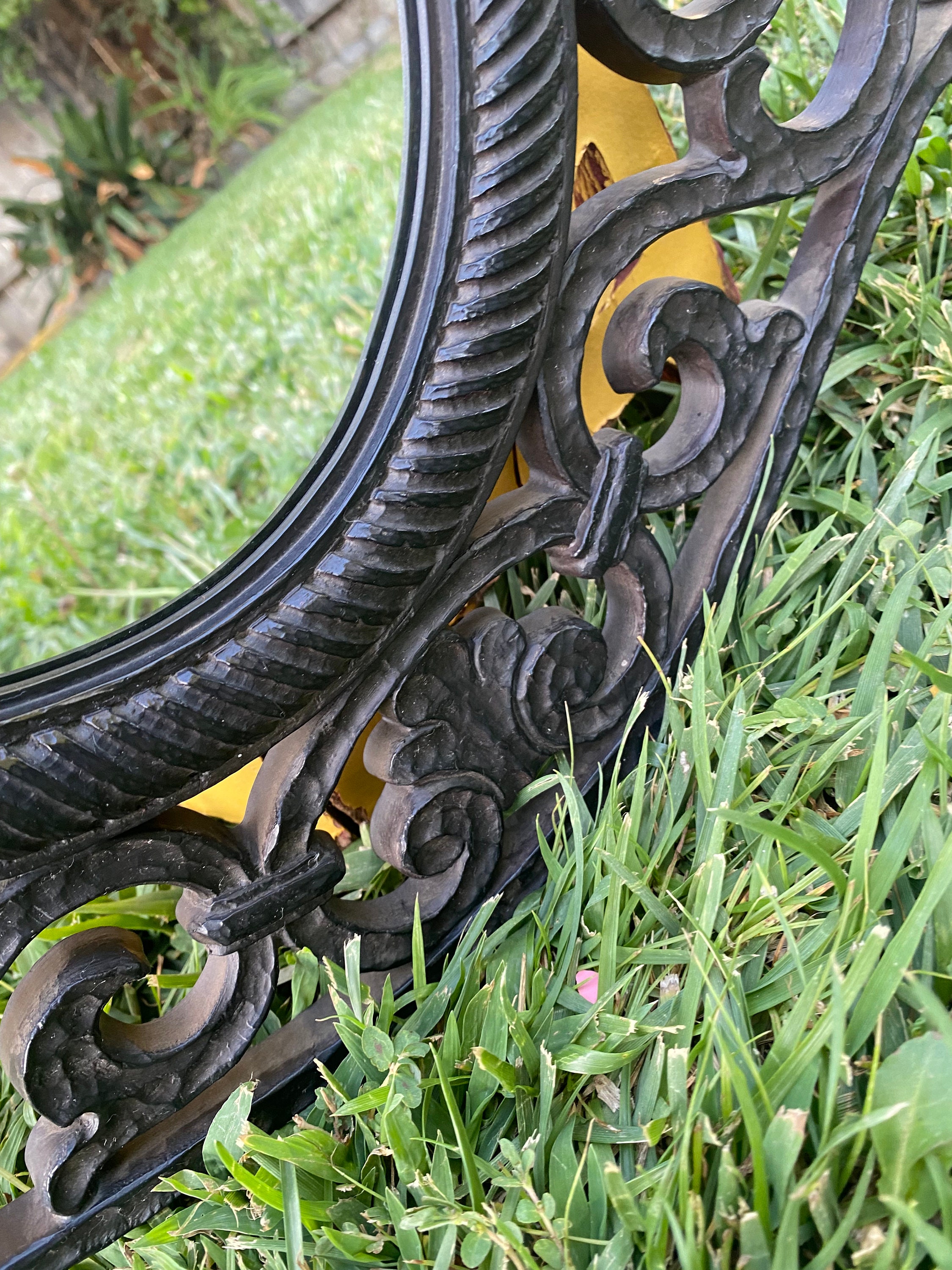 Vintage 1970's Syroco Floral Scroll Hollywood Regency - Etsy