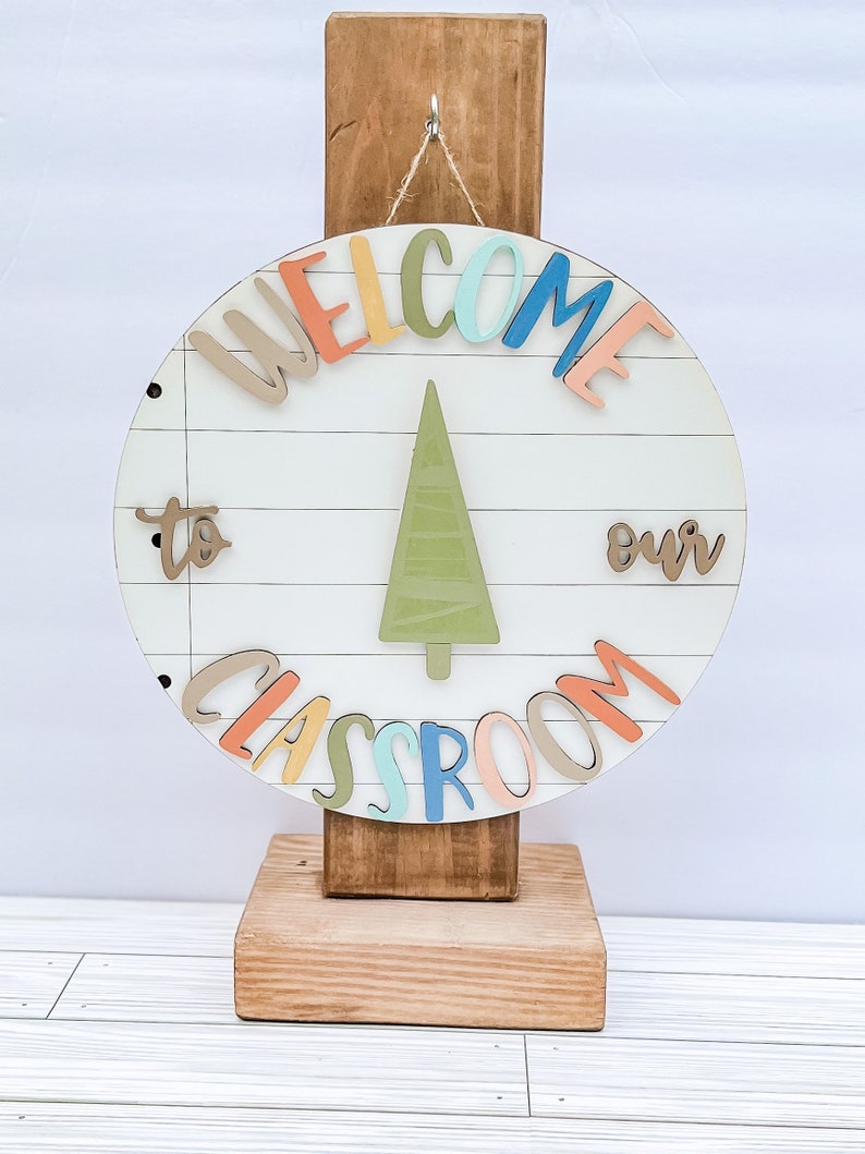 Boho welcome to Our Classroom Sign Boho - Etsy