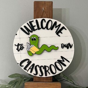 Interchangeable Classroom Sign, Classroom Sign, Interchangeable ...
