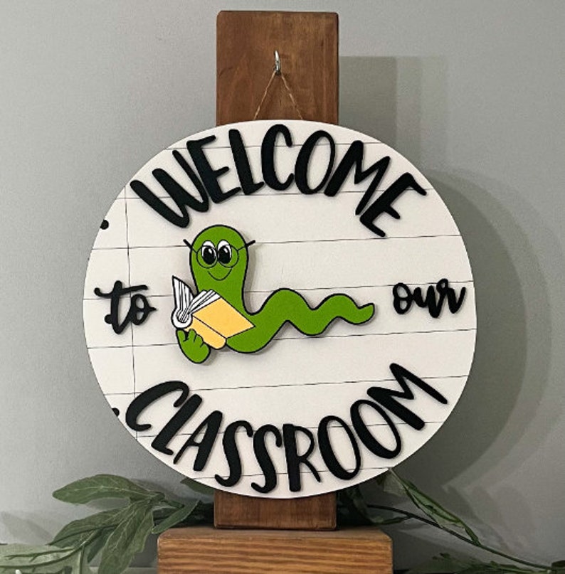 Interchangeable Classroom Sign, Classroom Sign, Interchangeable ...