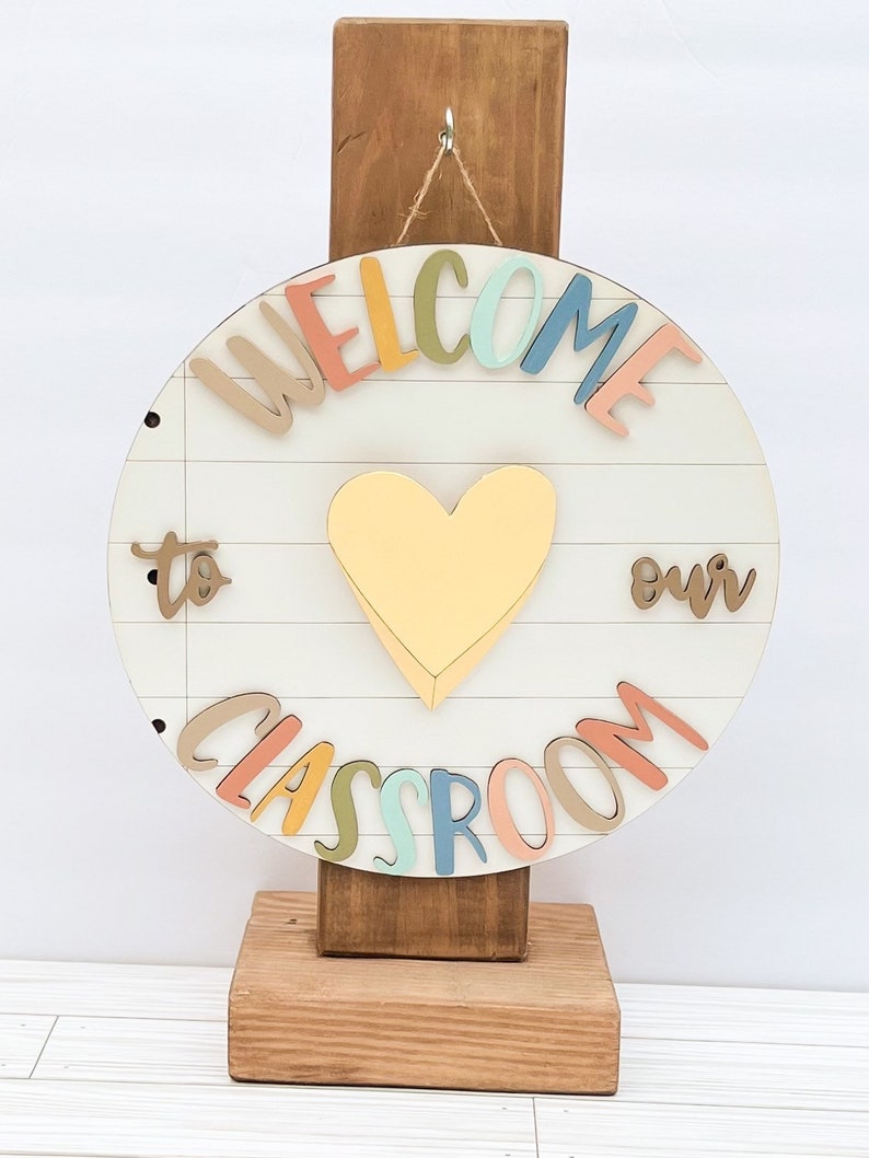 Boho welcome to Our Classroom Sign Boho - Etsy