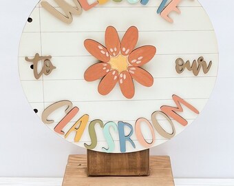 Pencil Teacher Classroom Sign Personalized Teacher Gift - Etsy