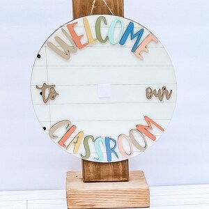 Boho welcome to Our Classroom Sign Boho - Etsy