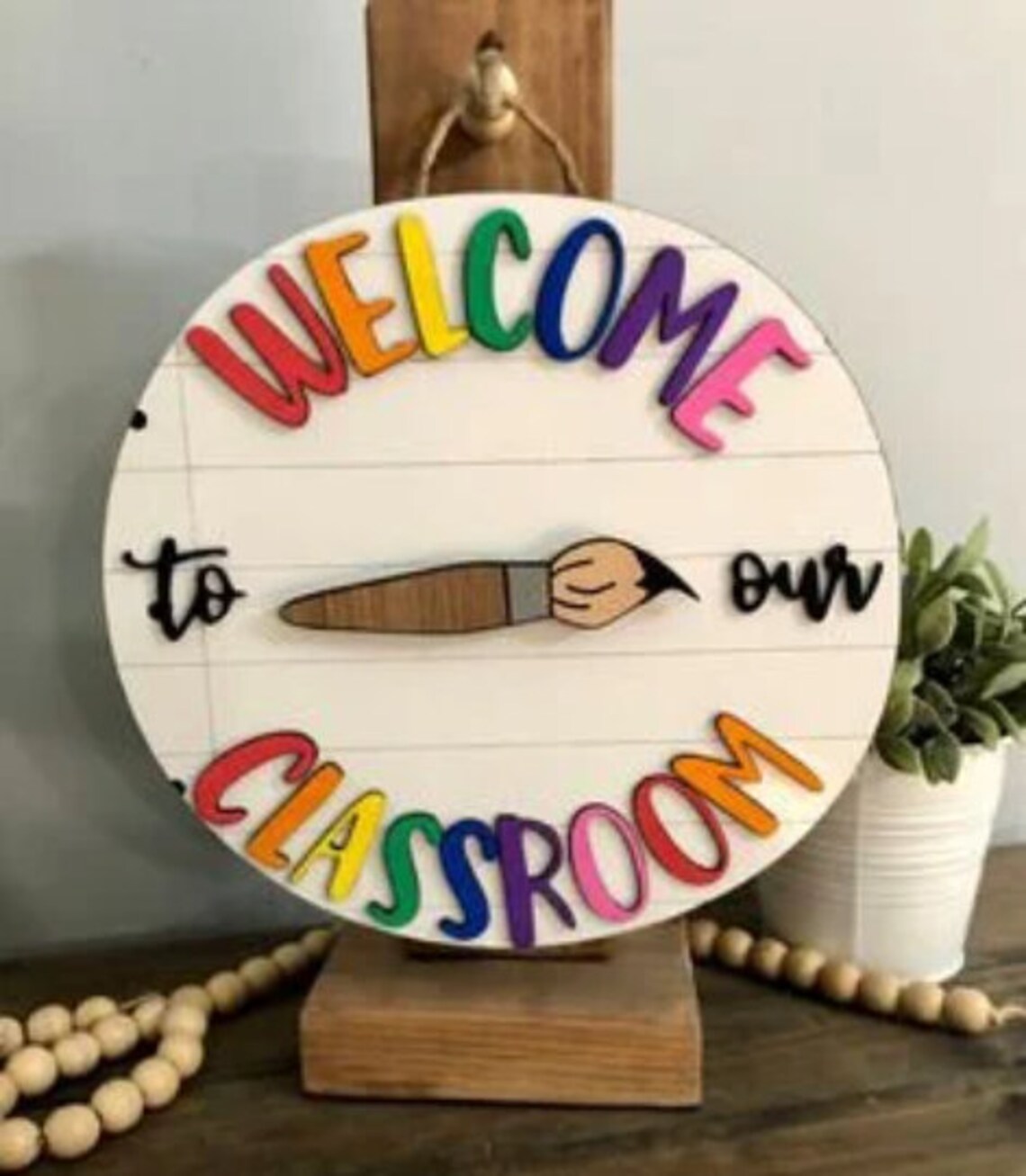 Interchangeable Classroom Sign, Classroom Sign, Interchangeable ...