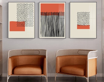 Color Block Art - Etsy