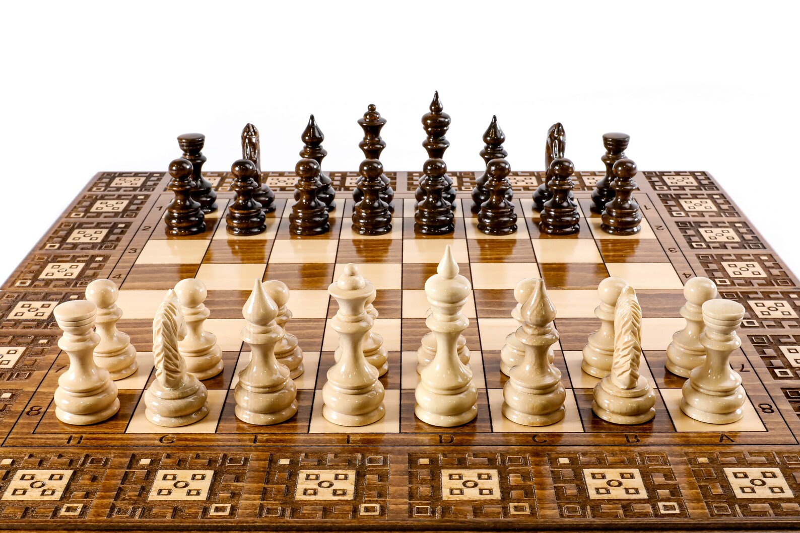 High quality chess set & backgammon carpet classic Wood | Etsy