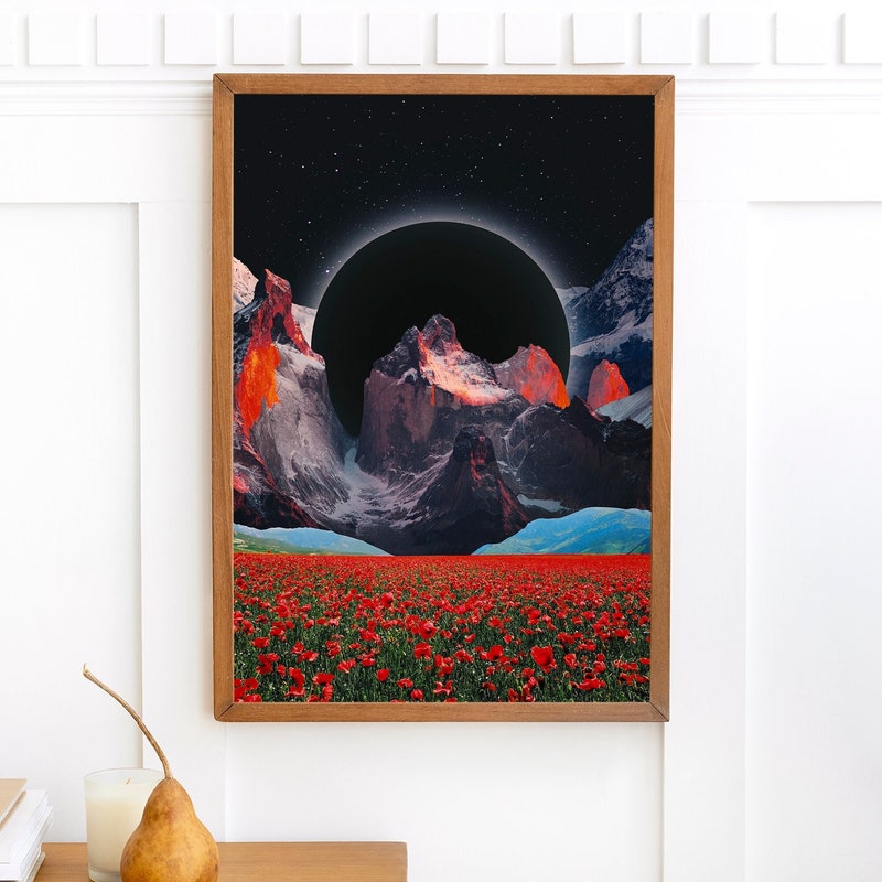 Surreal Collage Poster - Etsy