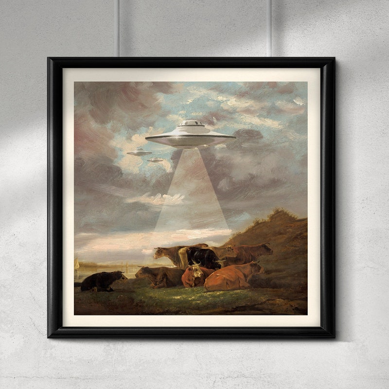 Ufo Poster - Etsy