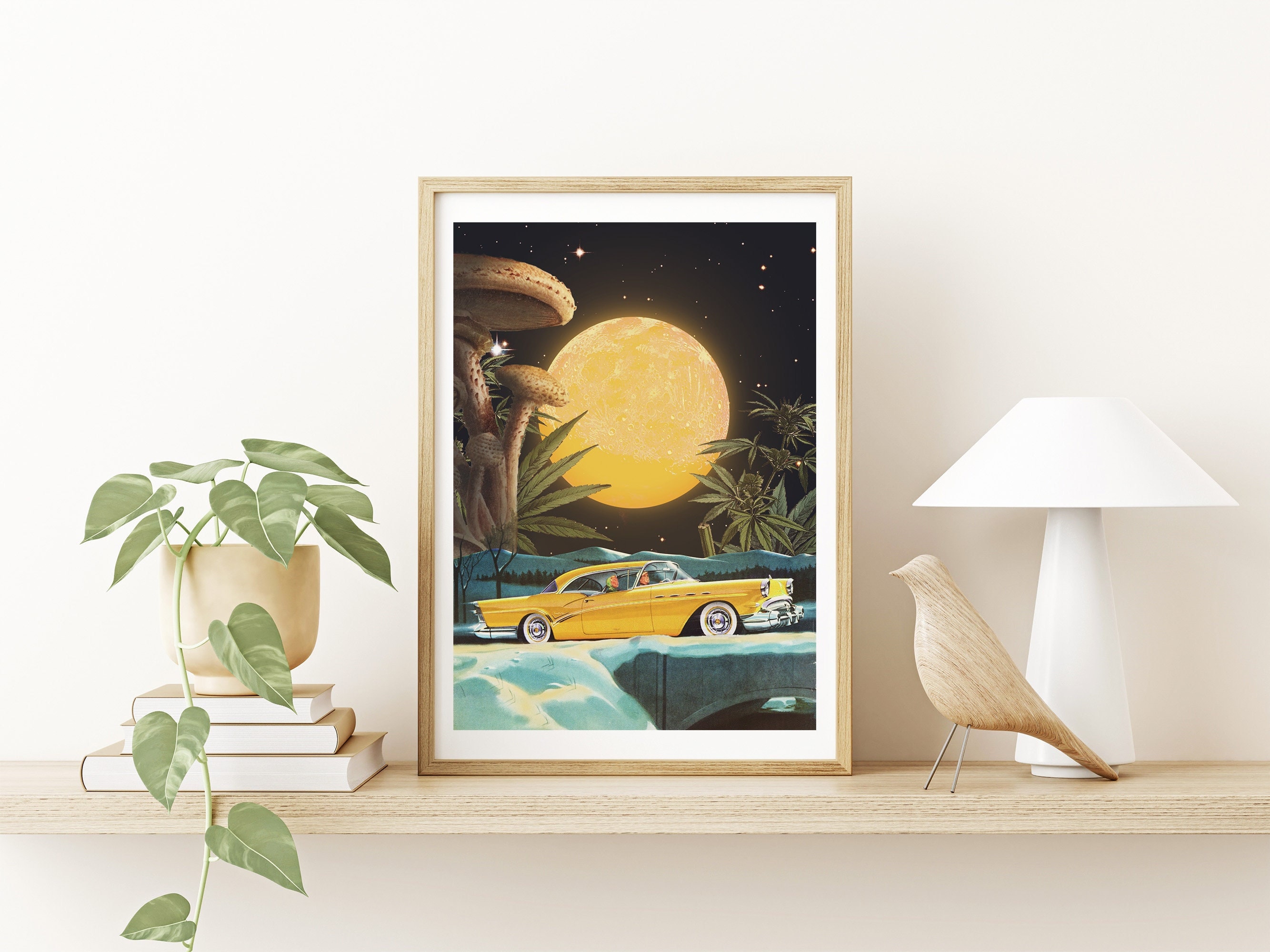 Trippy Trip 3 weed Art Trippy Print Weed Poster Marijuana - Etsy