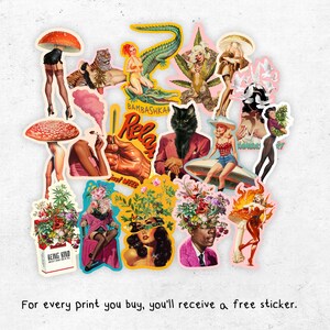 Trippy Weed Art Print, Psychedelic Car Collage, Stoner Room Decor - Etsy