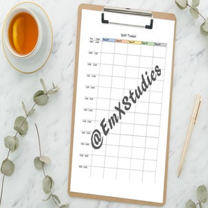 Nurse Charting/day & Night Shift Tracker, Nurse Documentation - Etsy