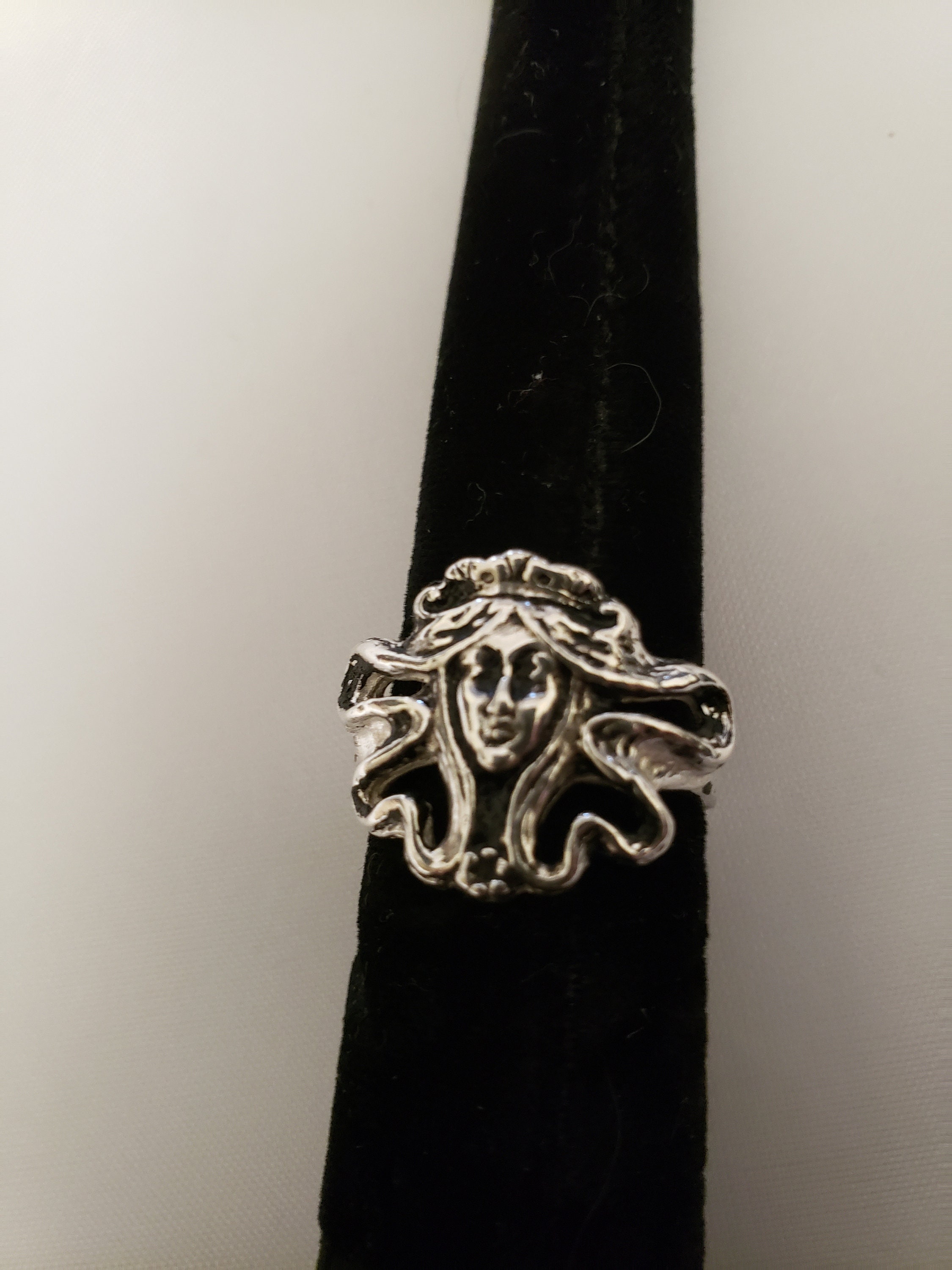 Lady Ring in Sterling Silverlady Face Ring | Etsy