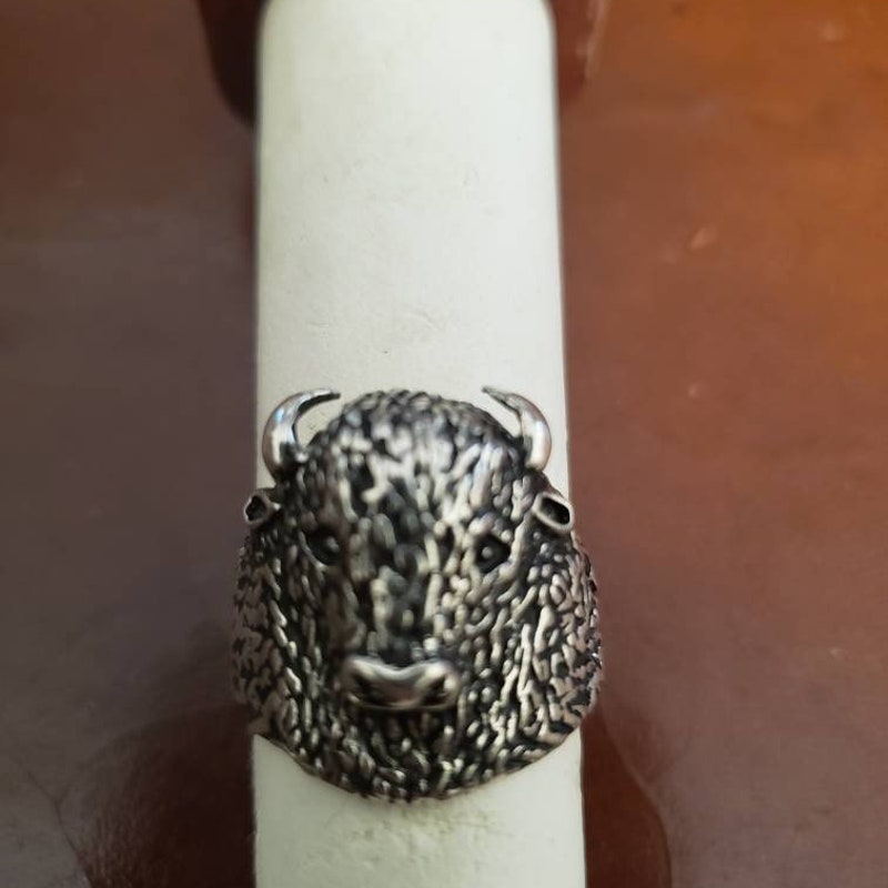 Buffalo Coin Ring - Etsy