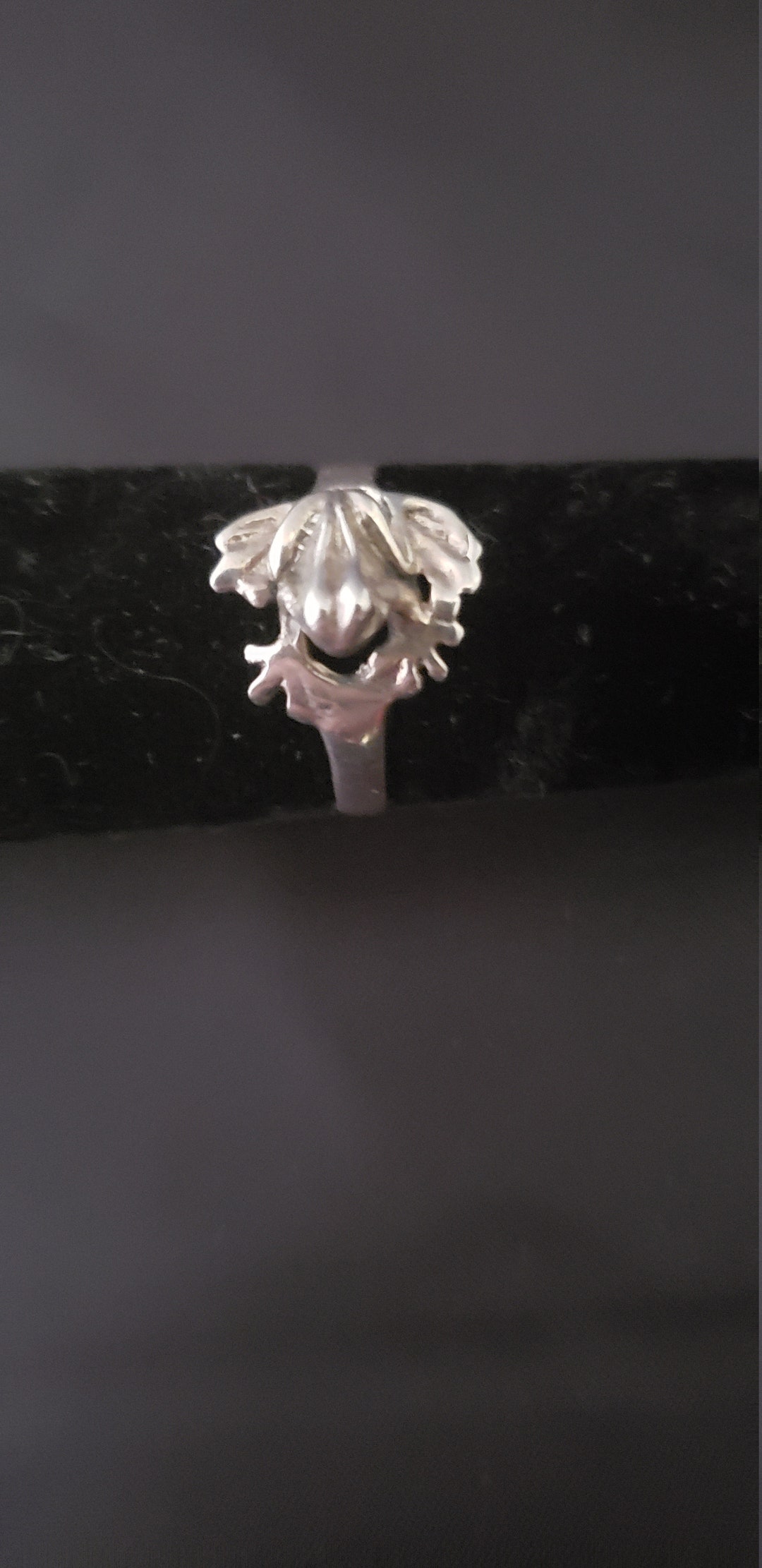 Frog Ring Sterling Silver-tree Frog Ring - Etsy