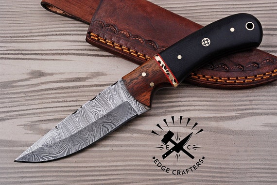 Hunting & Archery camping Large Bushcraft knife awesome gift. Bushcraft ...