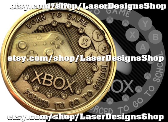 Xbox Coin Stl and Grayscale Format - Etsy