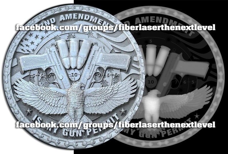 Coin Comes in Stl and Grayscale Format. - Etsy