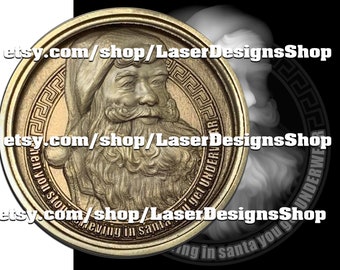 Stl and Vector Combination Coin, Stl and Grayscale Format - Etsy