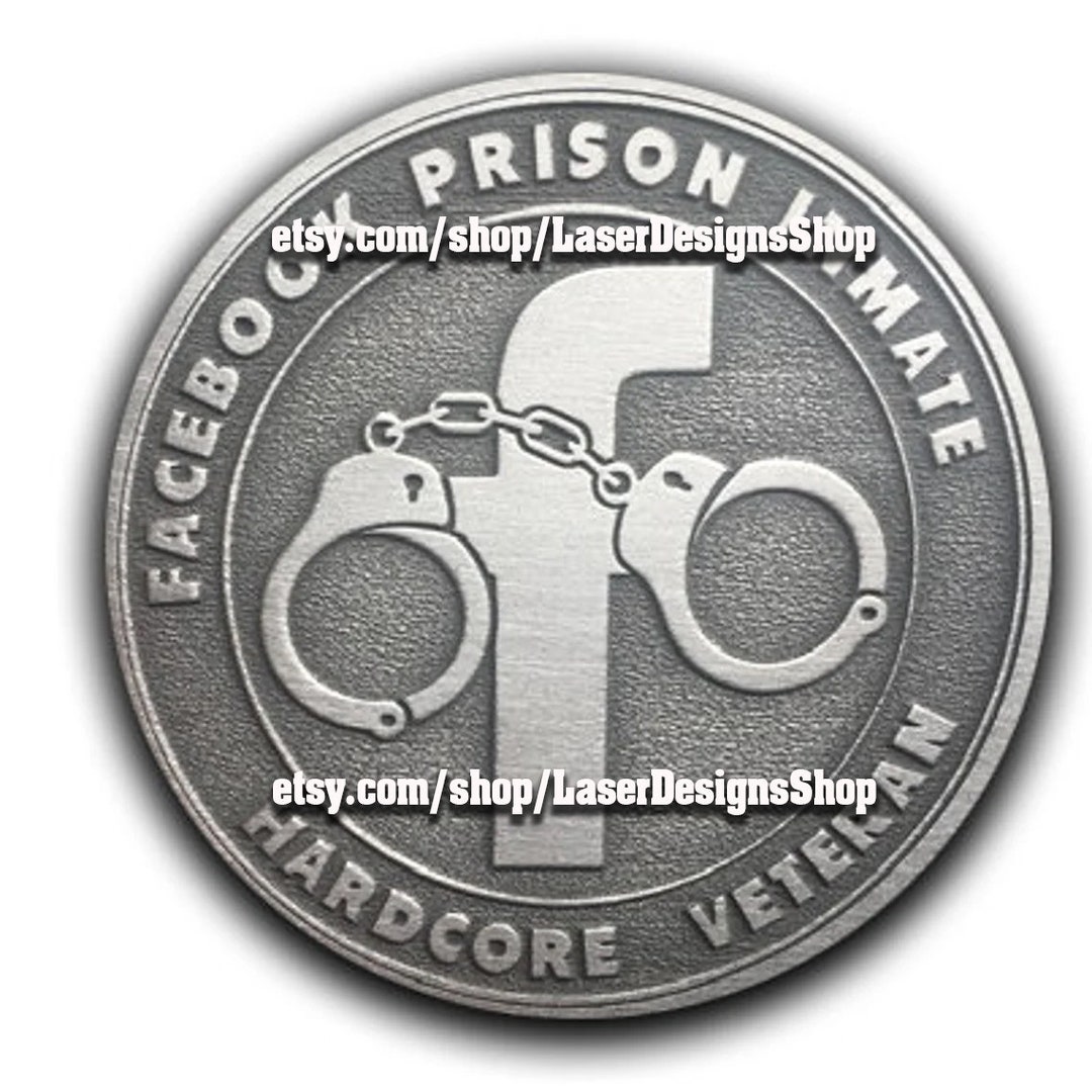 Facebook Jail Coin/.ai/.svg/glow Forge - Etsy