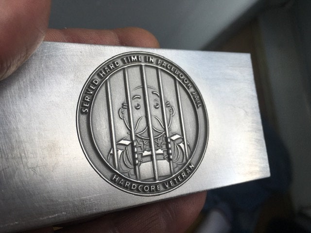 Facebook Jail Coin 2 /.ai/.svg File | Etsy