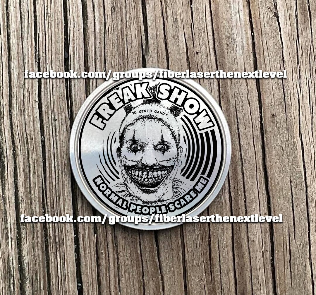 Freak Show Coin Ai, Svg and Dxf Format - Etsy