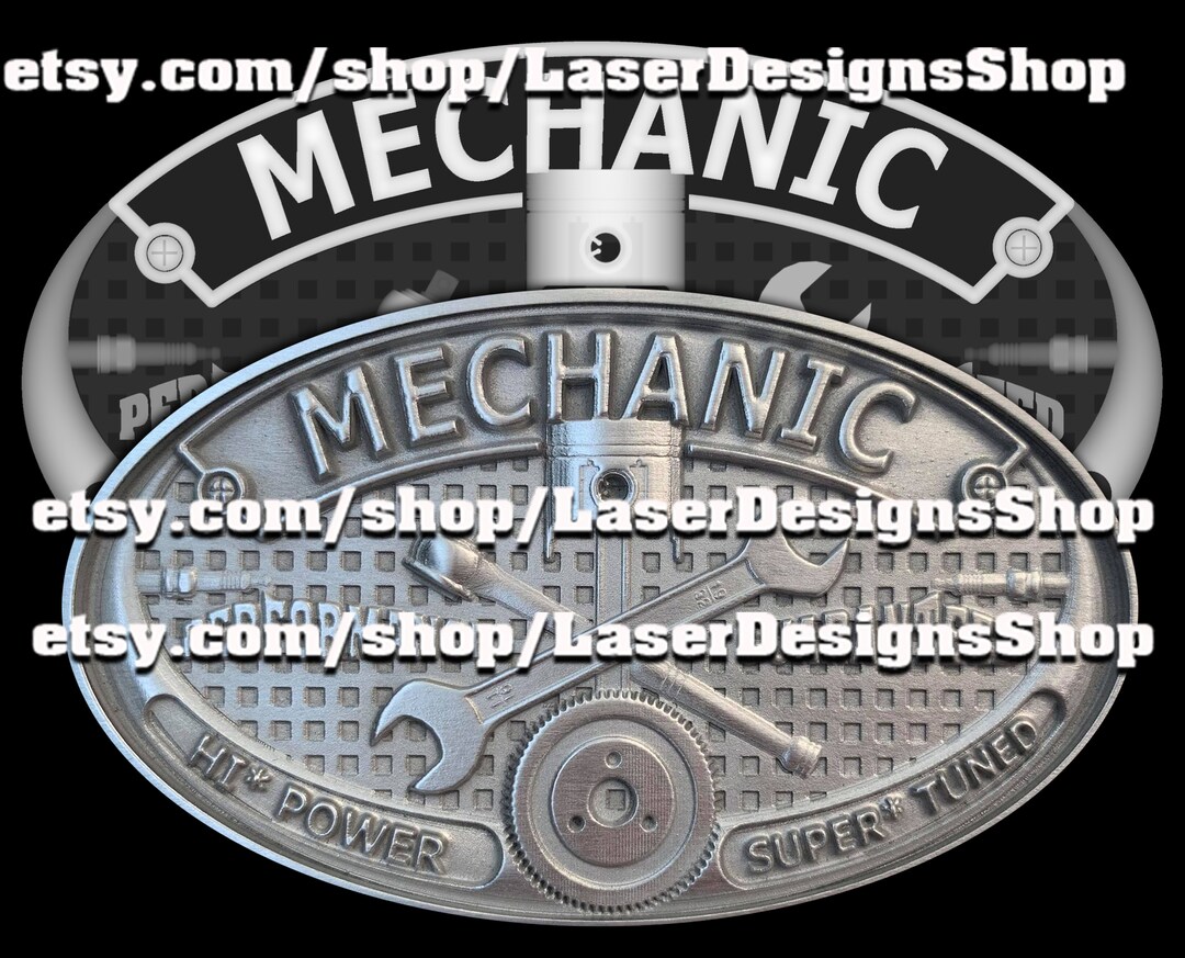 Mechanic Stl and Grayscale Format - Etsy