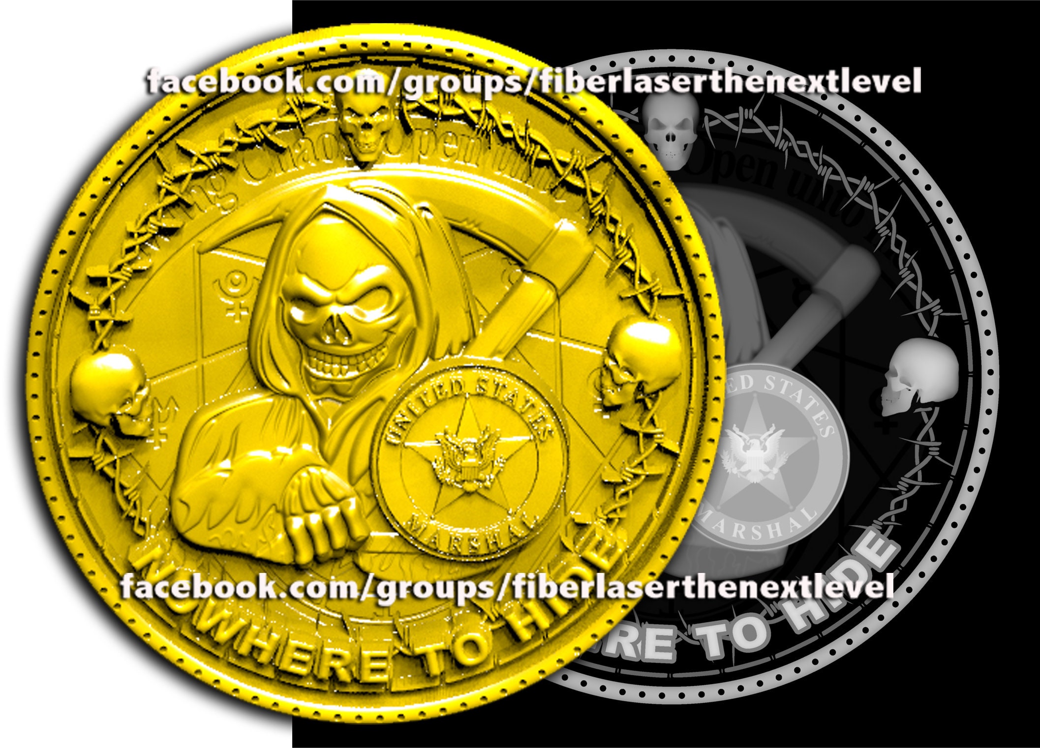 Coin Stl and Grayscale Format. - Etsy