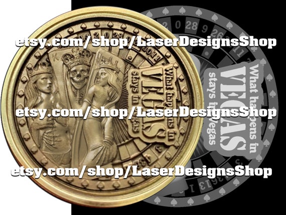 Vagas Coin Stl and Grayscale Format. - Etsy